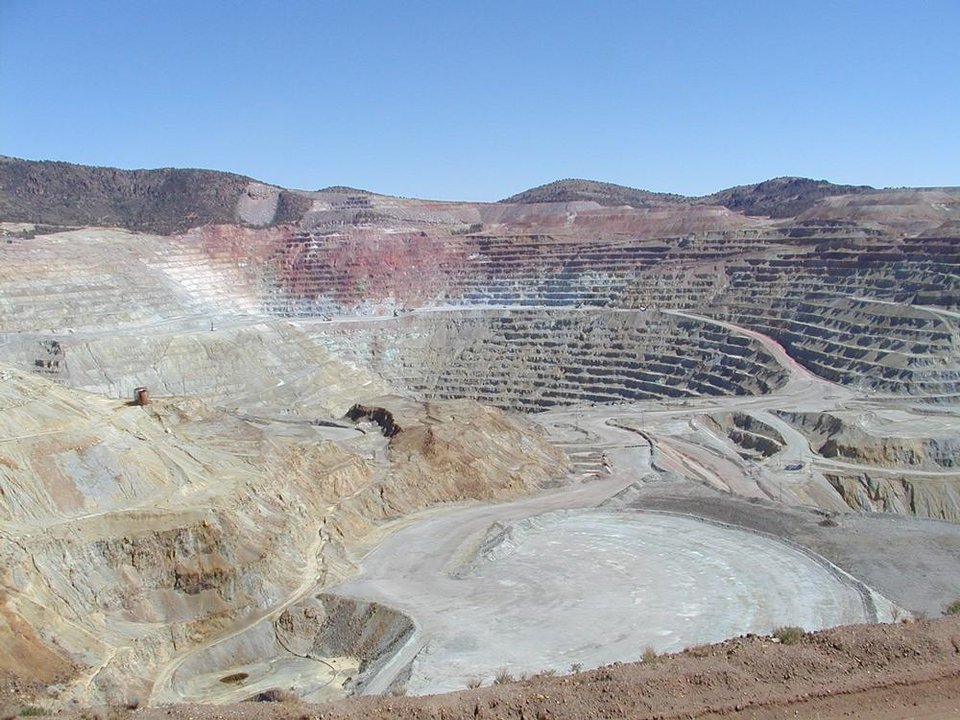 Santa Rita Open Pit Copper Mine